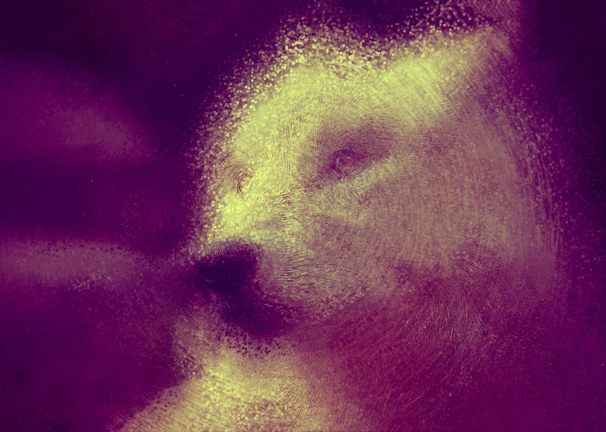 'Wolf' Poster by 4T4 Design Studio | Displate