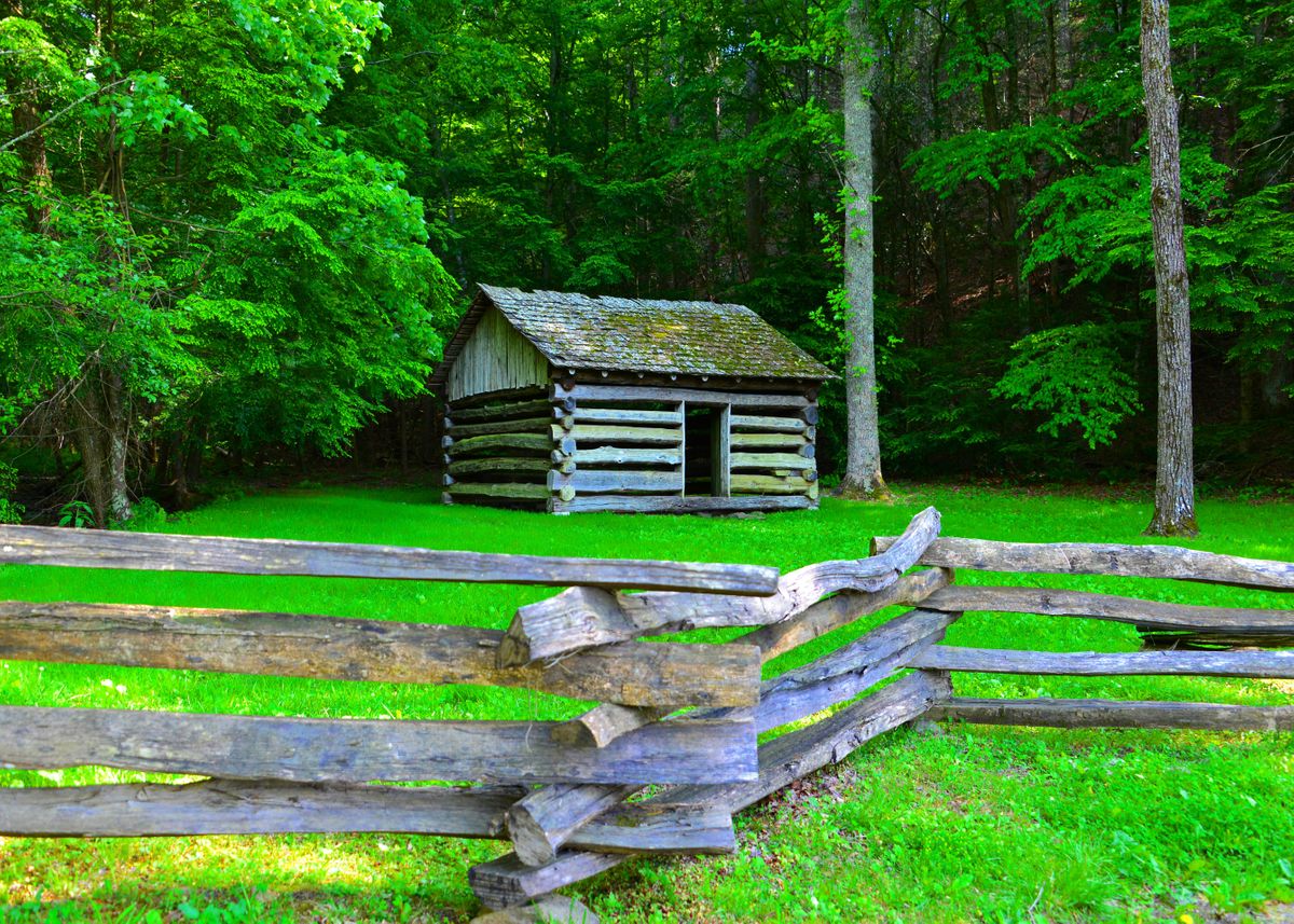 'The old barn out back' Poster, picture, metal print, paint by David ...