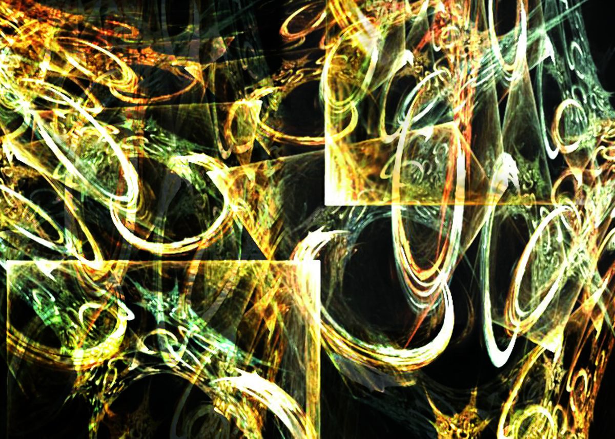 'Abstract Tension' Poster, picture, metal print, paint by Matt Corrigan ...