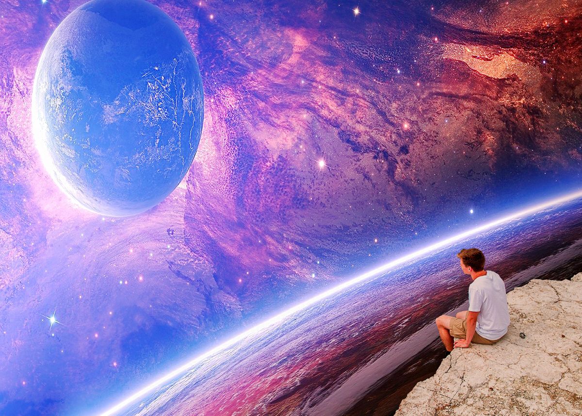 'Point of view' Poster, picture, metal print, paint by Milos Maric ...