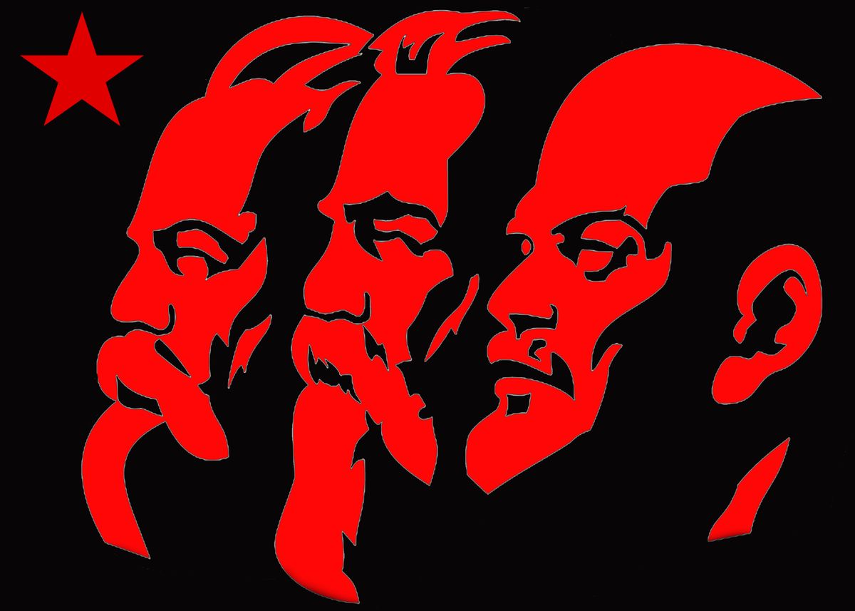 'Icons of Communism' Poster, picture, metal print, paint by martin ...