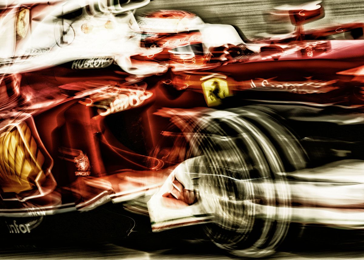 'Kimi ' Poster, picture, metal print, paint by CalimaX | Displate