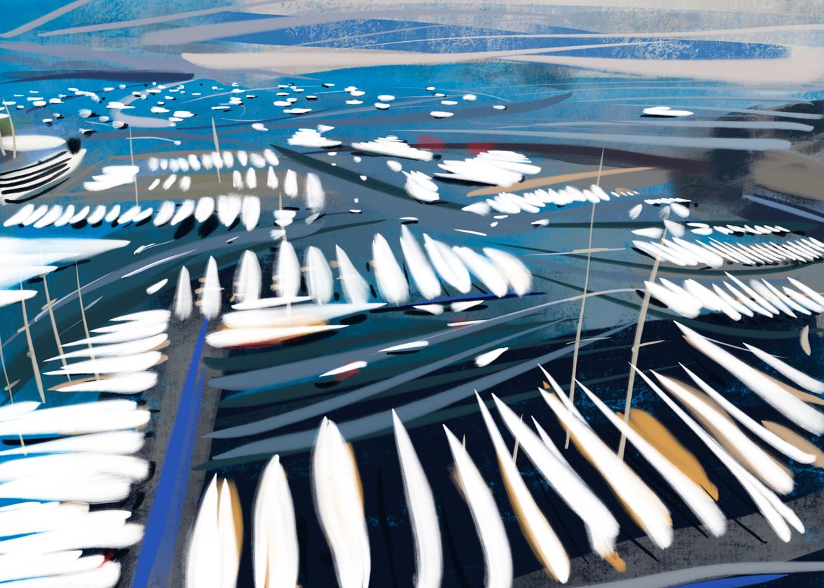 'Shipyard' Poster by | Displate