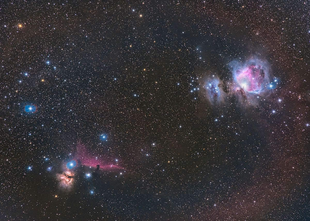 'Orion Nebulae' Poster, picture, metal print, paint by David Forcier ...