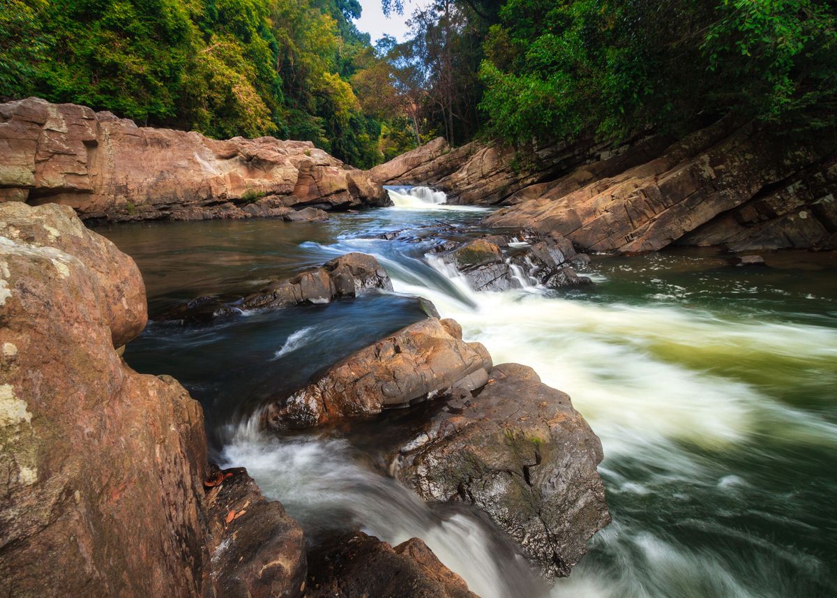 'Lubuk Yu v4' Poster, picture, metal print, paint by Syed Hafeez | Displate