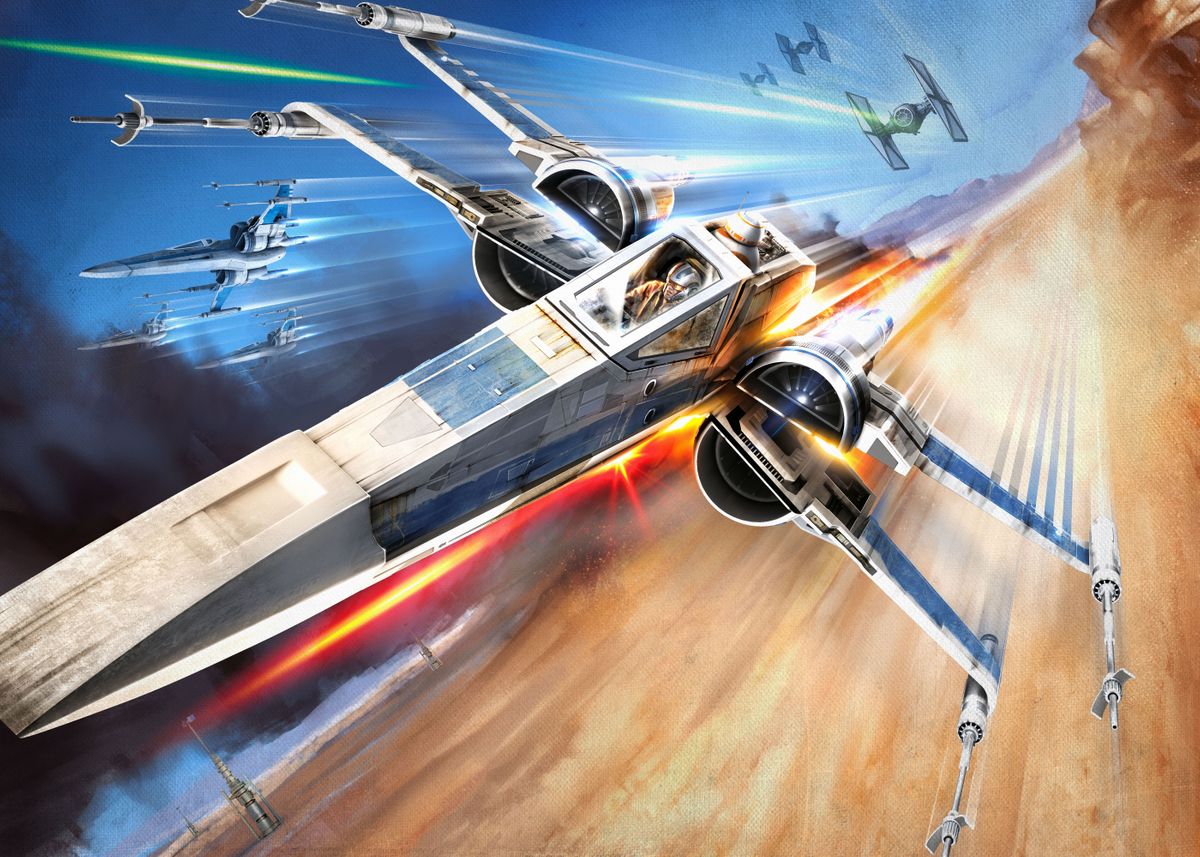 'X-Wing' Poster, picture, metal print, paint by Star Wars | Displate