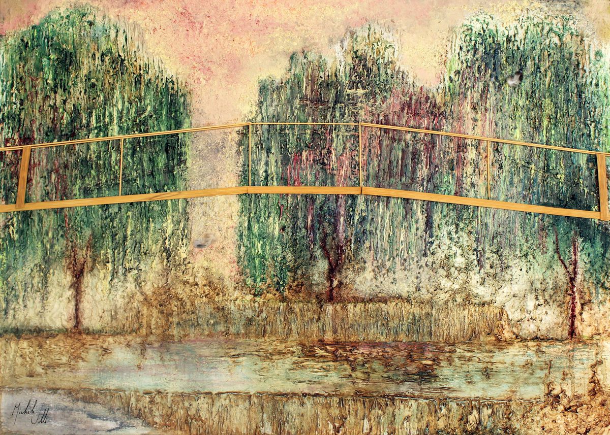 'The bridge' Poster, picture, metal print, paint by Michele Vitti ...