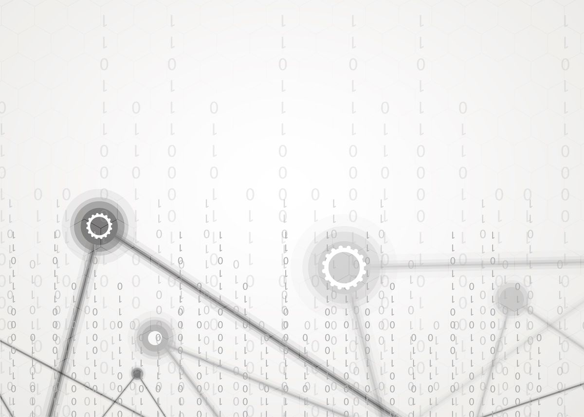 'Abstract technology' Poster by Vs 1489 | Displate