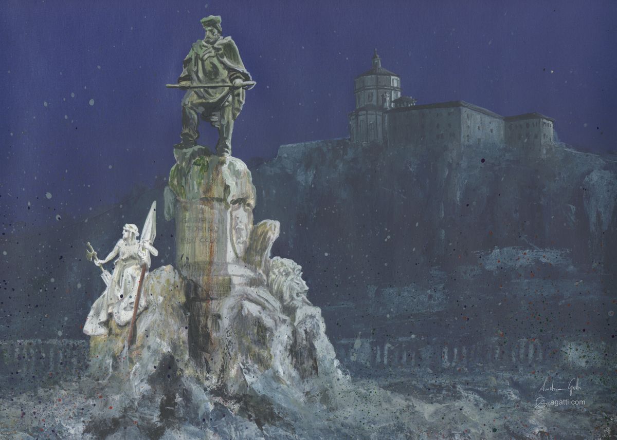 'Garibaldi painting 2' Poster, picture, metal print, paint by Andrea ...