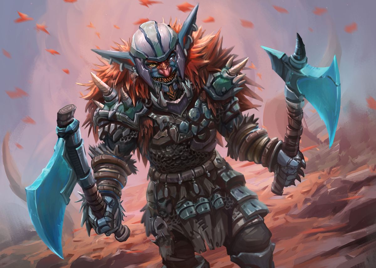 'Kra The Goblin Master ' Poster, picture, metal print, paint by Kaion ...