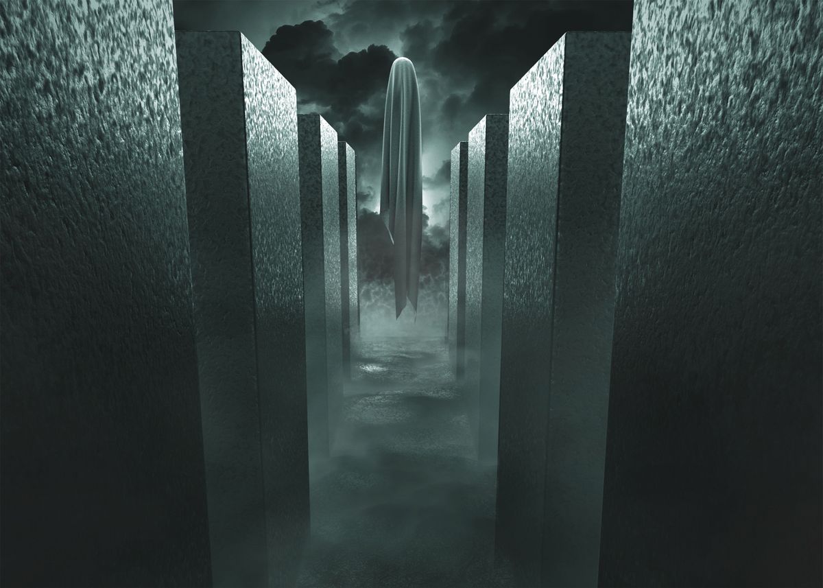 'Creepy Spectrum' Poster, picture, metal print, paint by William wefx3d ...