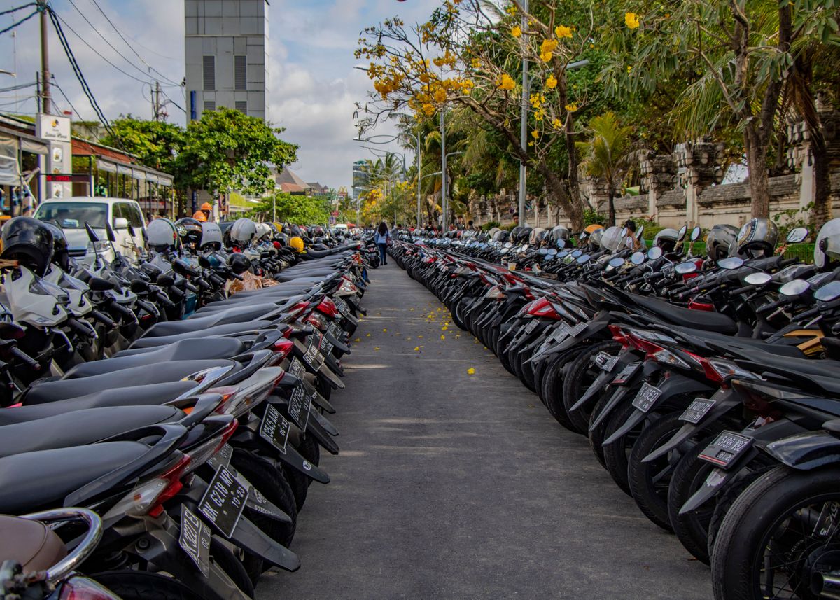 'Motorcycles' Poster by Elliott Guzman | Displate