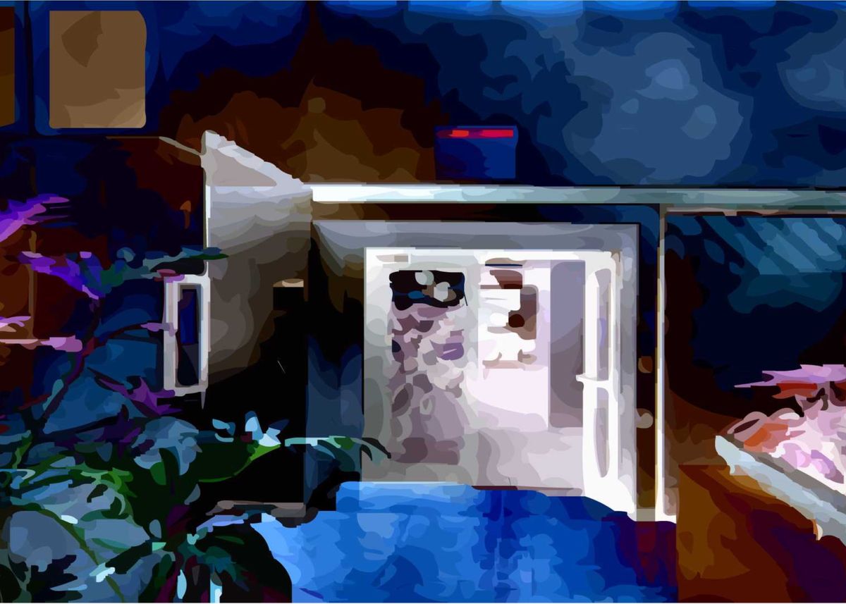 'Crossing the Threshold ' Poster, picture, metal print, paint by Eric ...