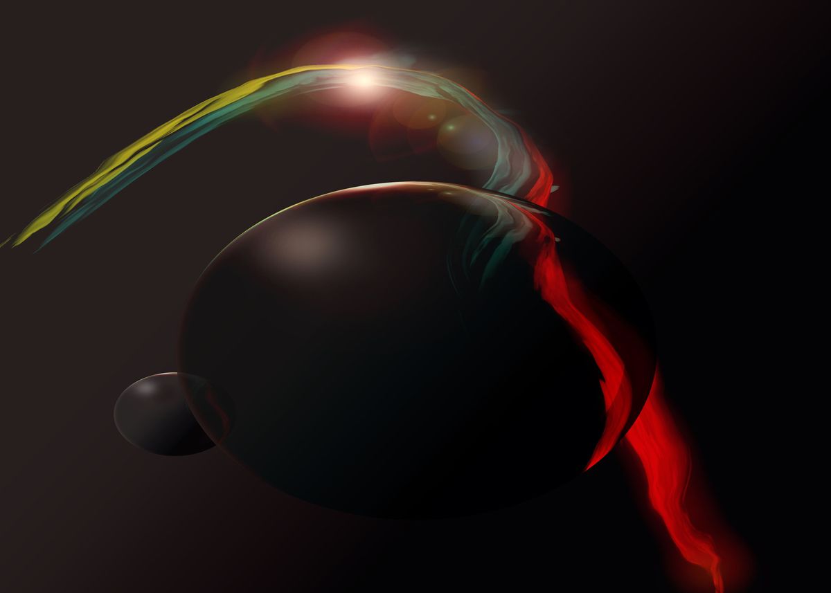 'The Shape of Tomorrow' Poster, picture, metal print, paint by ISAAC ...