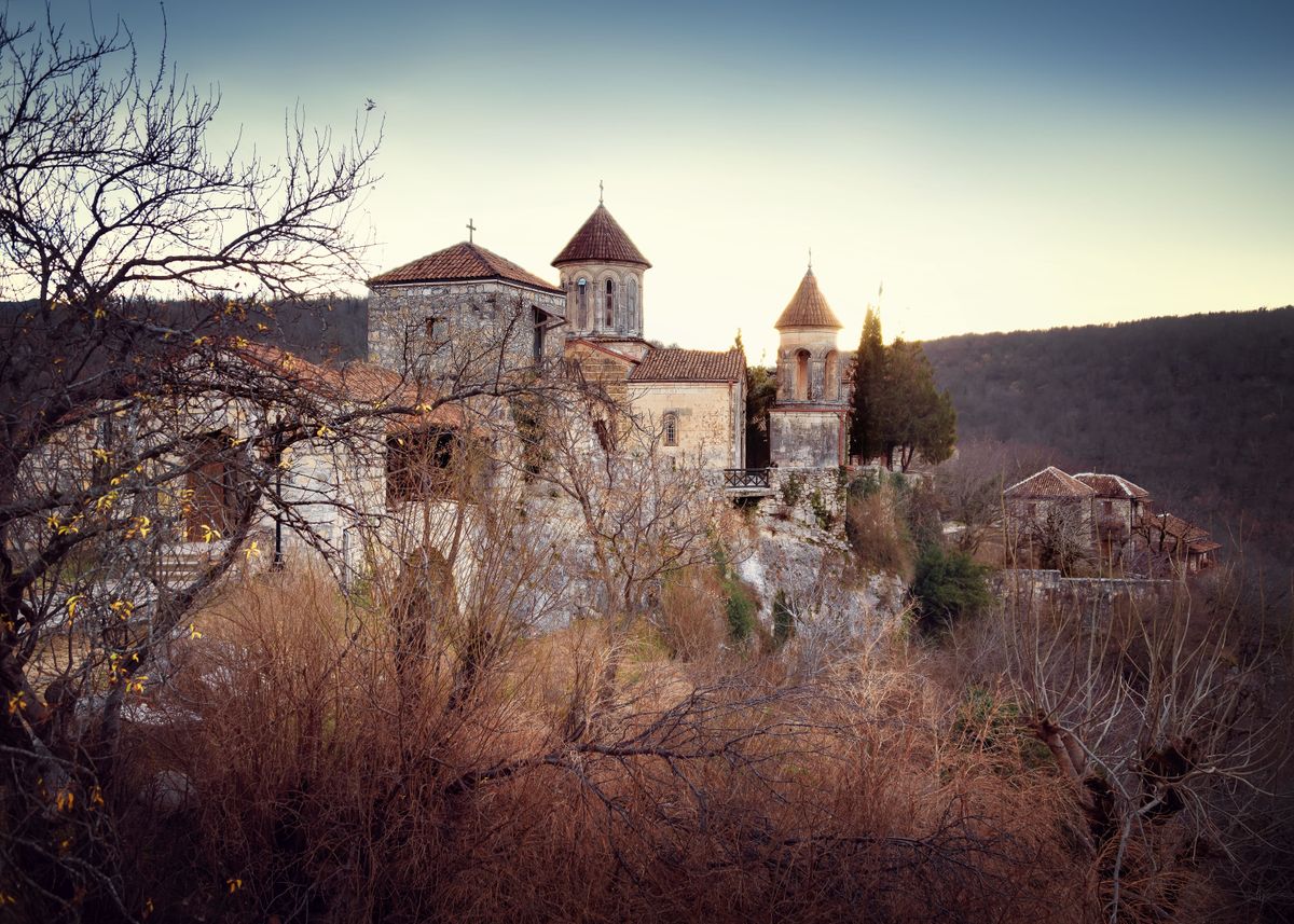 'Church' Poster, picture, metal print, paint by Svetlana Sewell | Displate