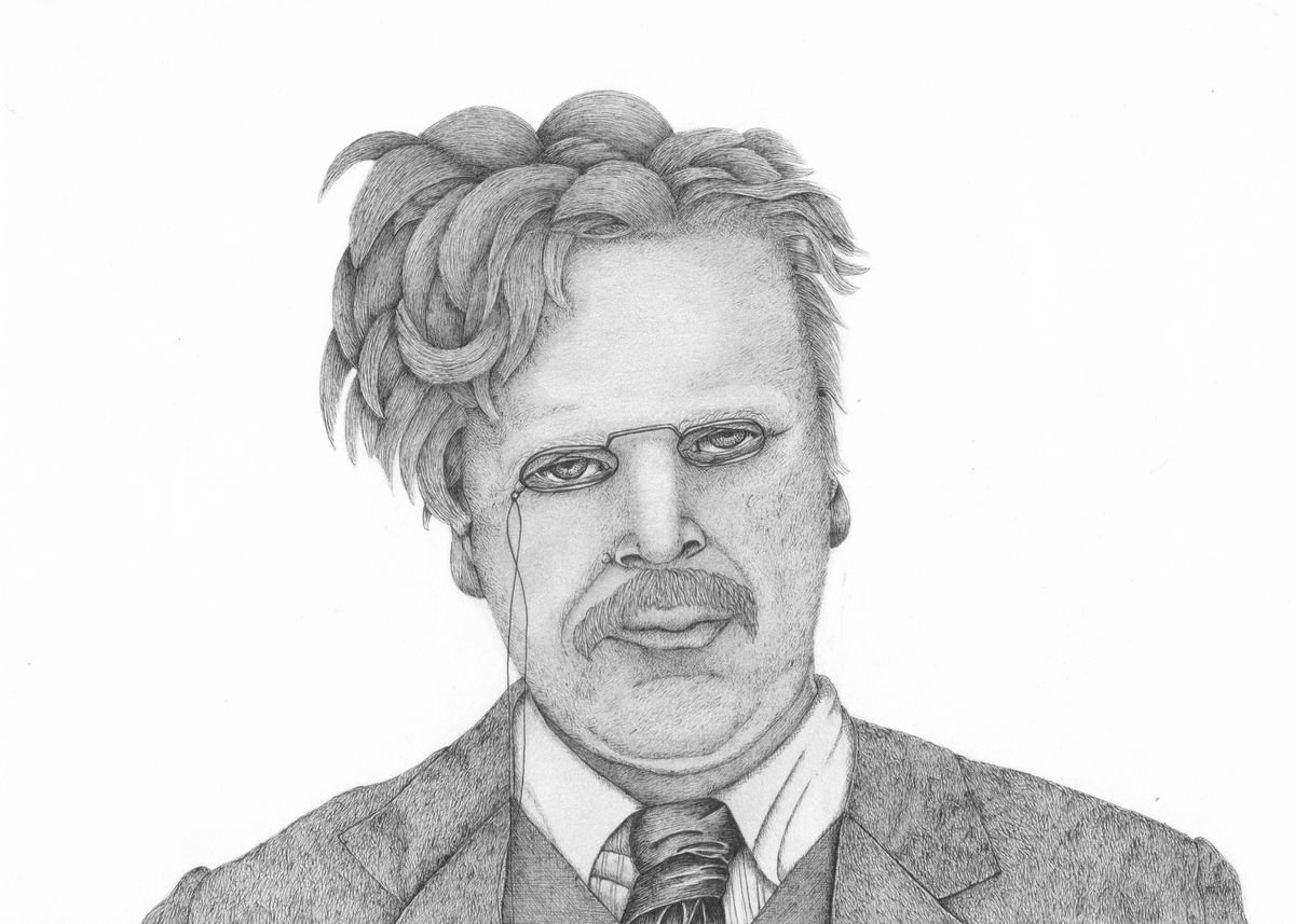 'Chesterton' Poster, picture, metal print, paint by Marta LBB | Displate