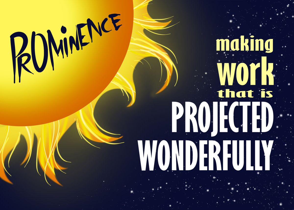 'Prominence in Arter Space' Poster, picture, metal print, paint by ...