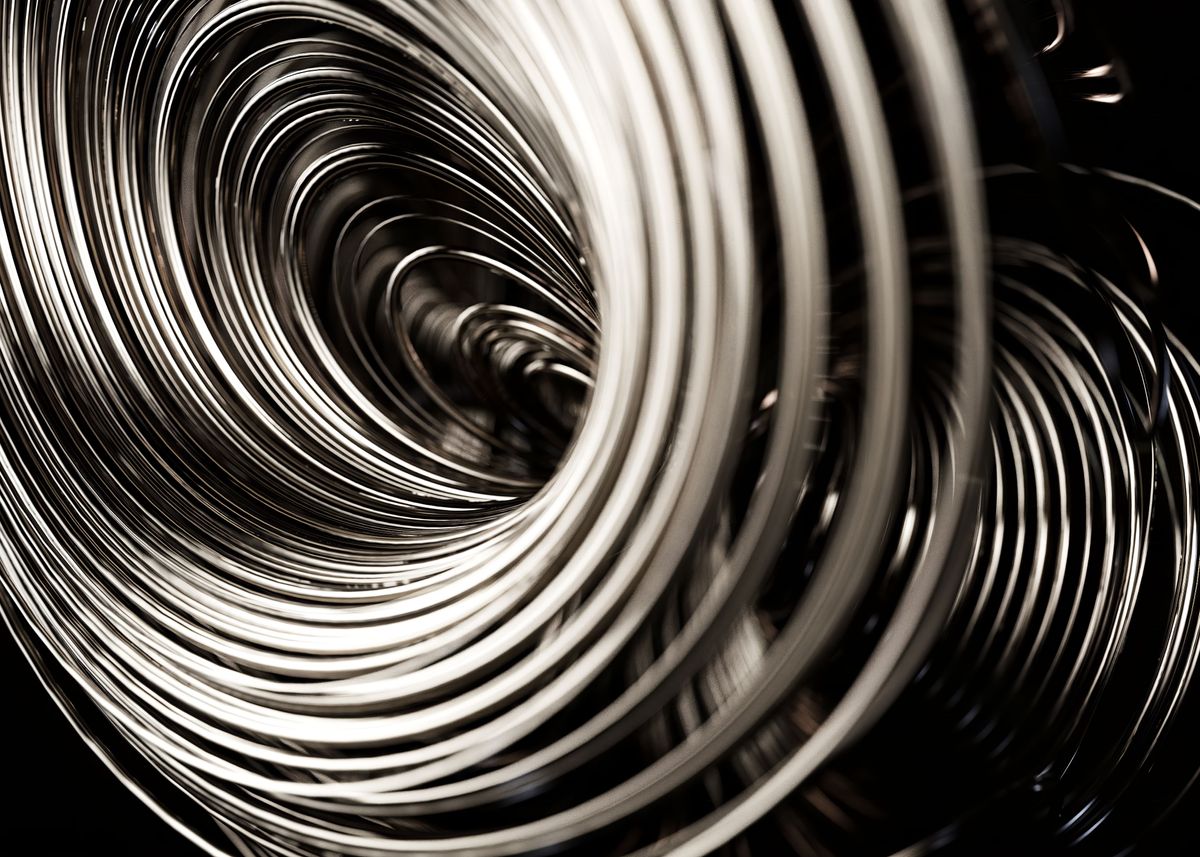 'Strange attractor' Poster, picture, metal print, paint by Aivaras ...