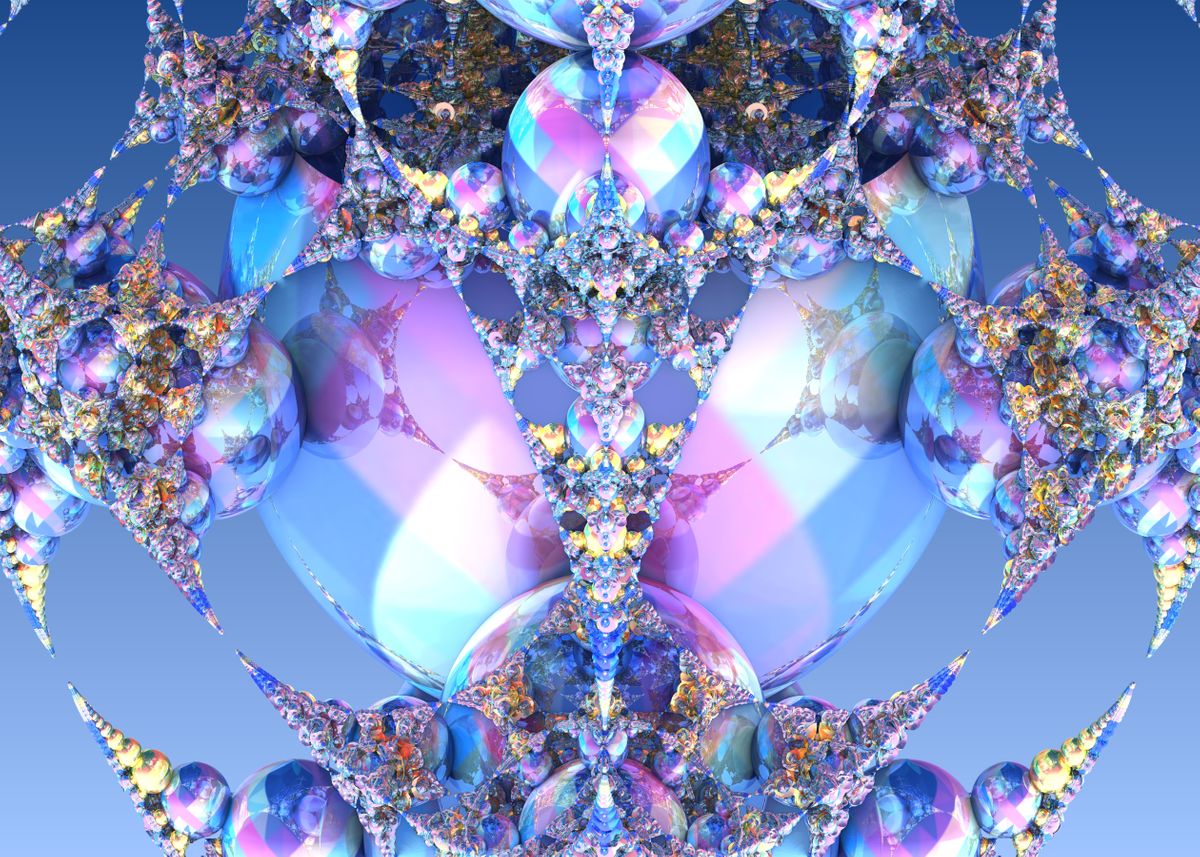 'Afternoon Of Reflection' Poster by Geo Netique | Displate