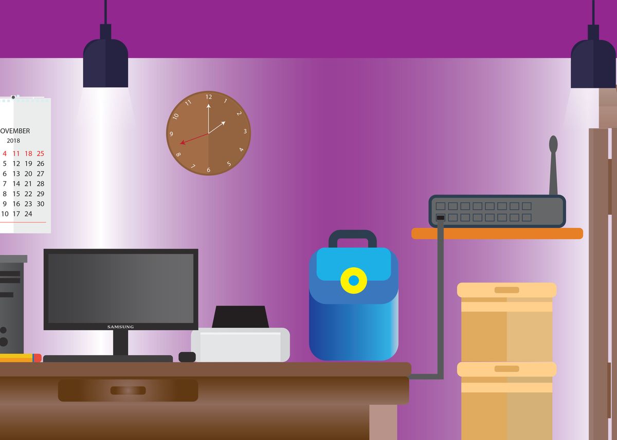 'Study Room' Poster by Surendran Kathiravelu | Displate