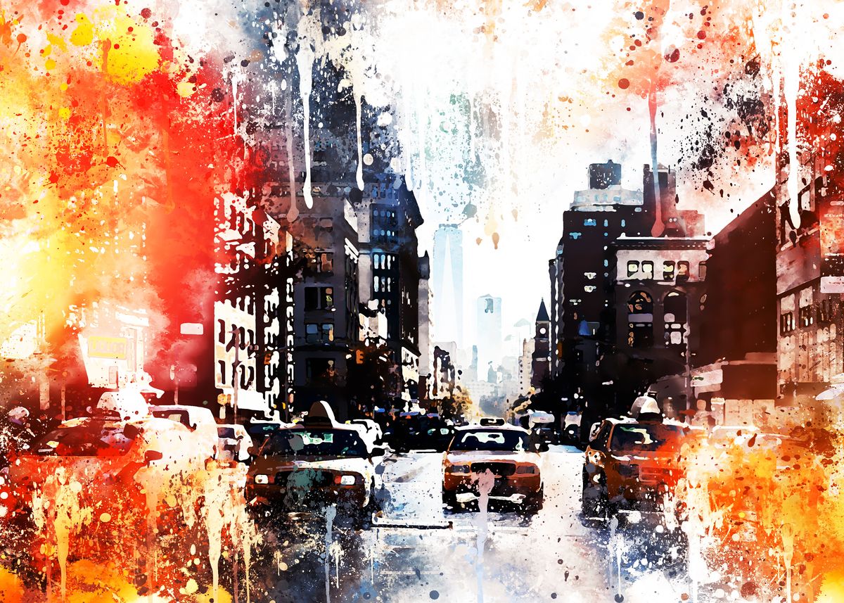 'Busy' Poster by Philippe HUGONNARD | Displate
