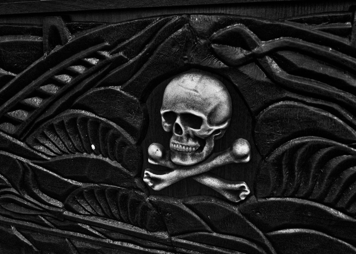 'Deaths Head' Poster, picture, metal print, paint by Alexander Nilssen ...