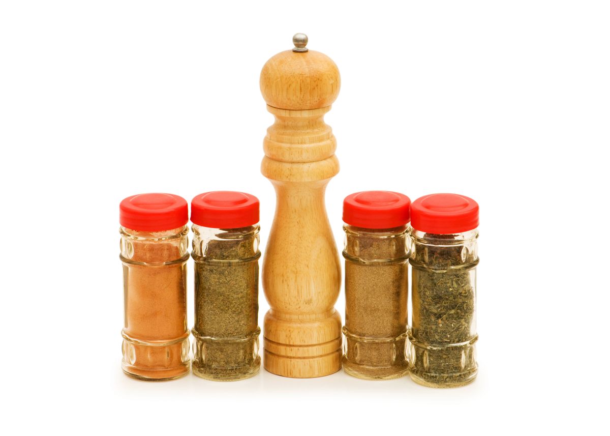 'Peppermill and Spices' Poster, picture, metal print, paint by Shawn O ...