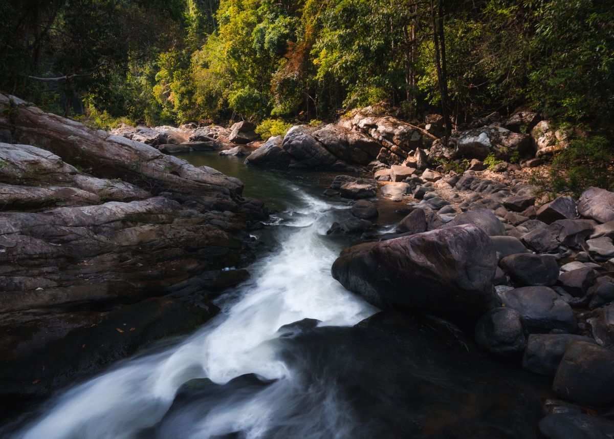 'Lubuk Yu VII' Poster, picture, metal print, paint by Syed Hafeez ...