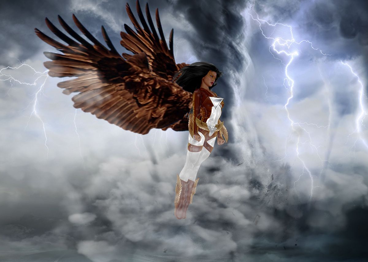 'Agila Sky Kingdom' Poster by Medardo Arbuis | Displate