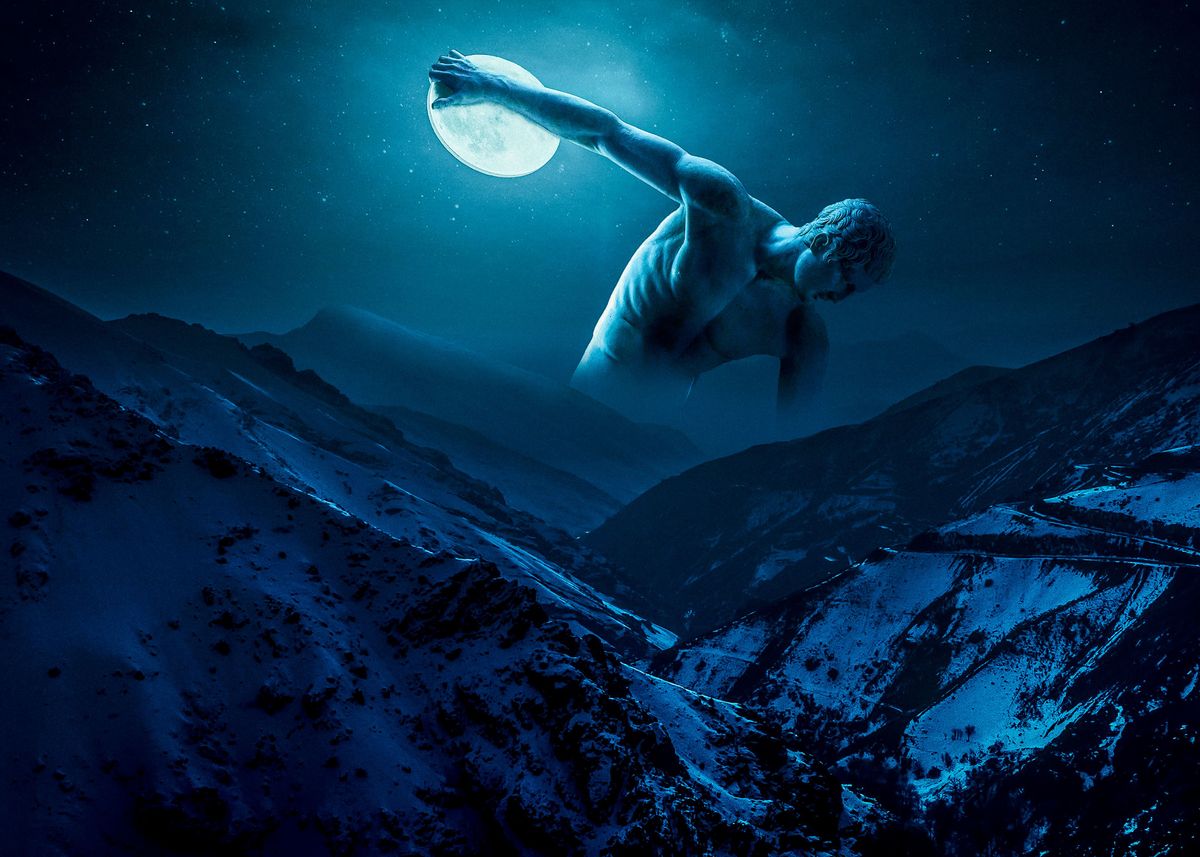 'Reach for the Moon' Poster by Dyad | Displate