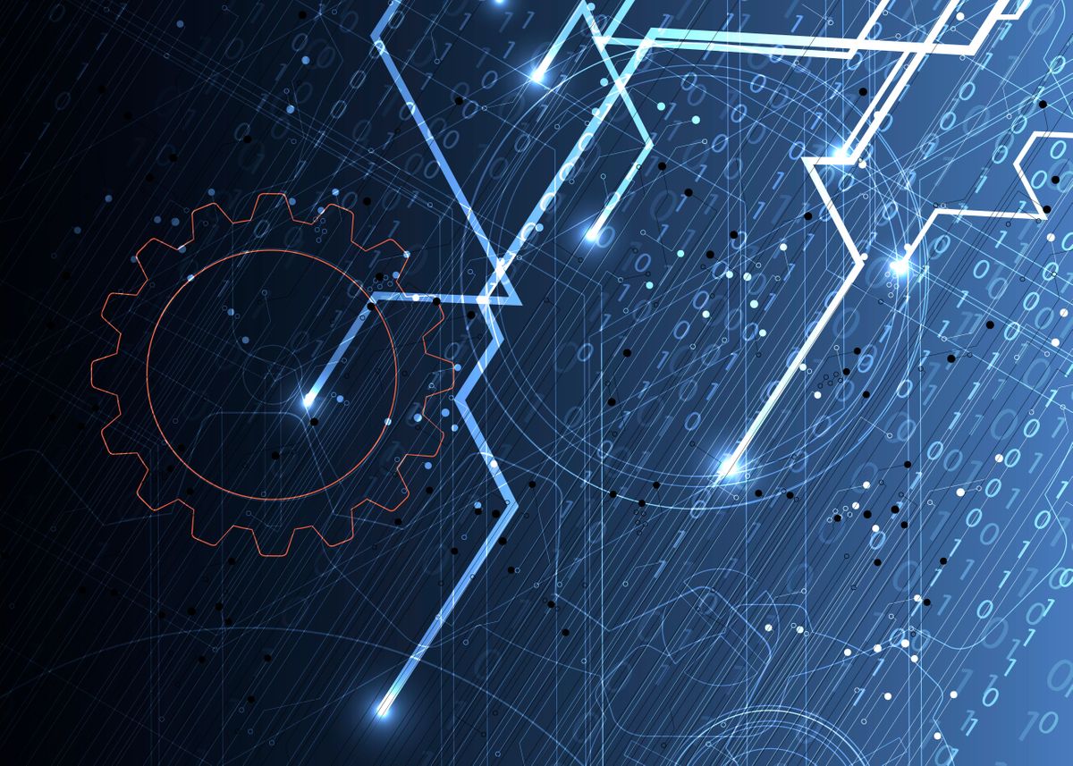 ' technology' Poster by Vs 1489 | Displate