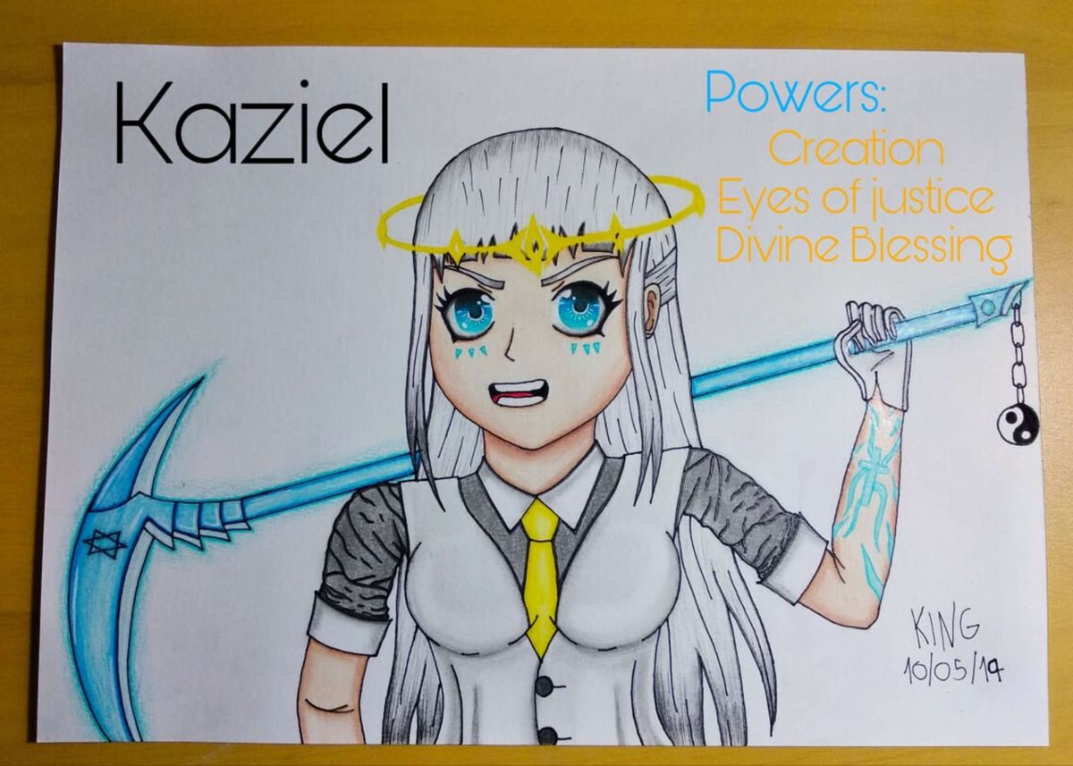 'Kaziel APR19' Poster, picture, metal print, paint by kiNg | Displate