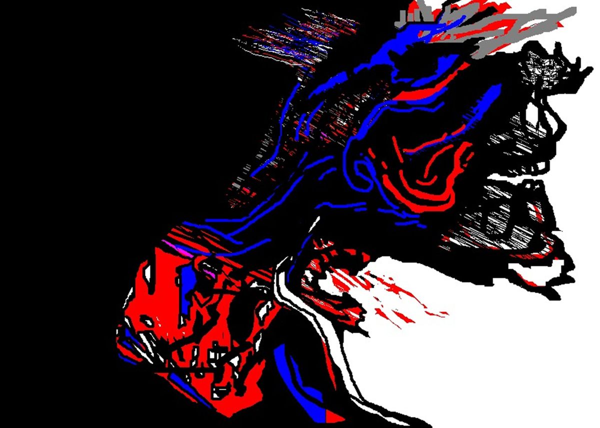 'Talk to Me' Poster, picture, metal print, paint by Sumantra Roy | Displate