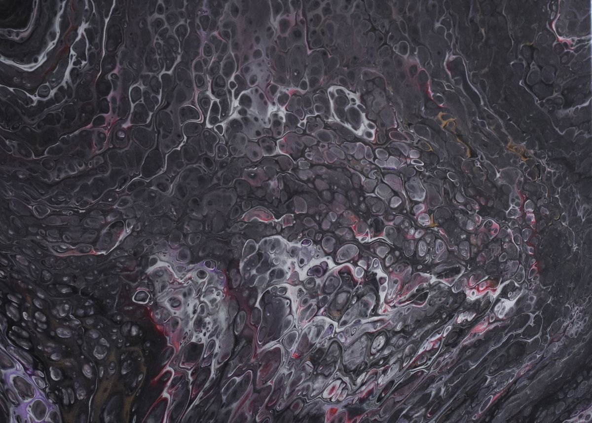 'Dark Cells' Poster, picture, metal print, paint by Christine DuQuette ...