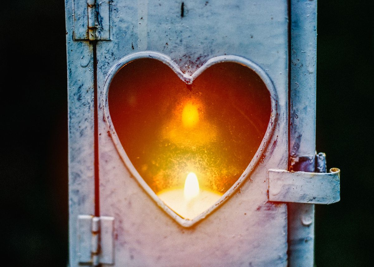 'Love Hearts' Poster, picture, metal print, paint by jonathan riley ...