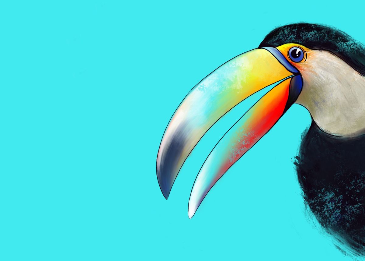 'Jagger Duo' Poster, picture, metal print, paint by Morgan Prideaux ...