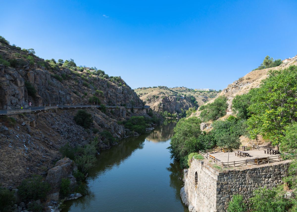 'Ancient city of Toledo' Poster, picture, metal print, paint by ...