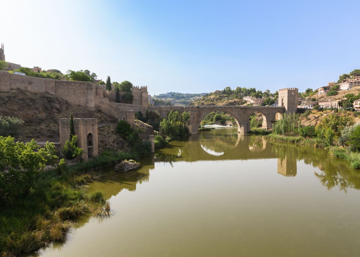 'Ancient city of Toledo' Poster, picture, metal print, paint by ...