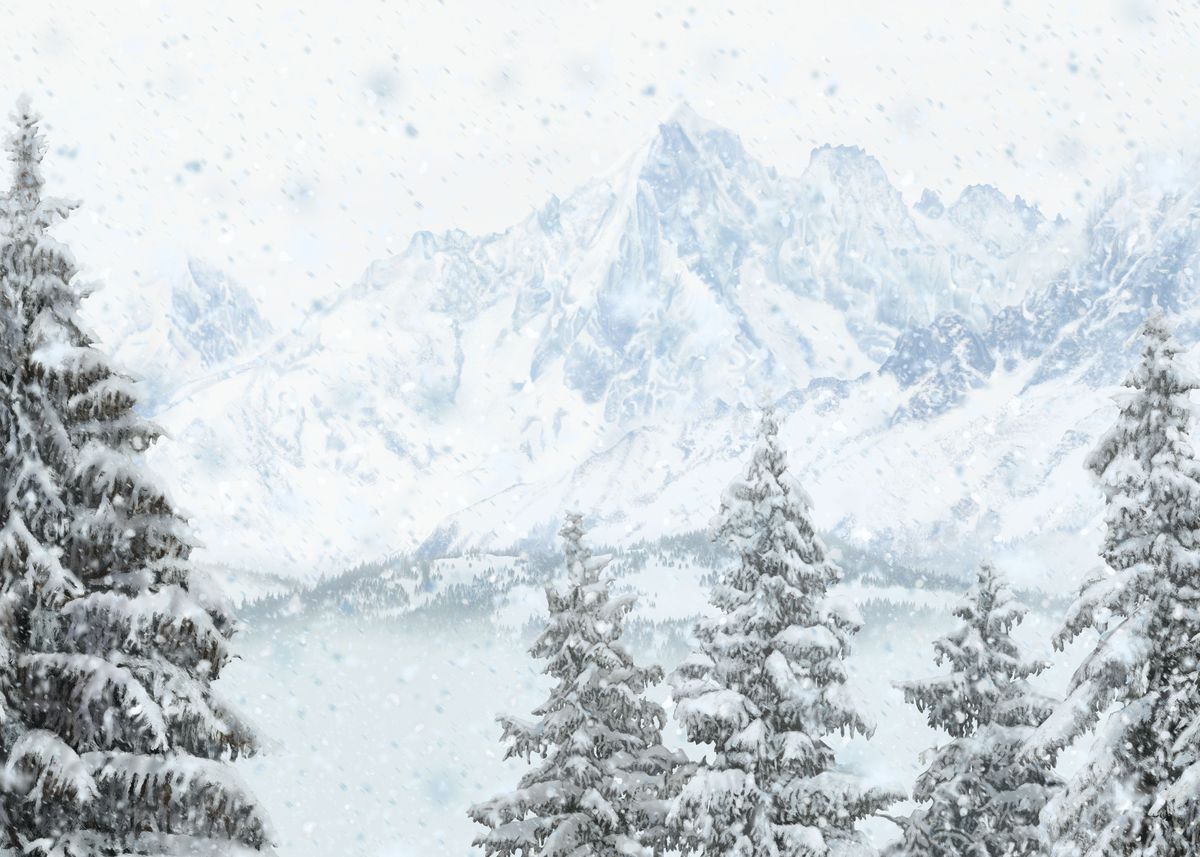 'Northward' Poster, picture, metal print, paint by Jovan Delic | Displate