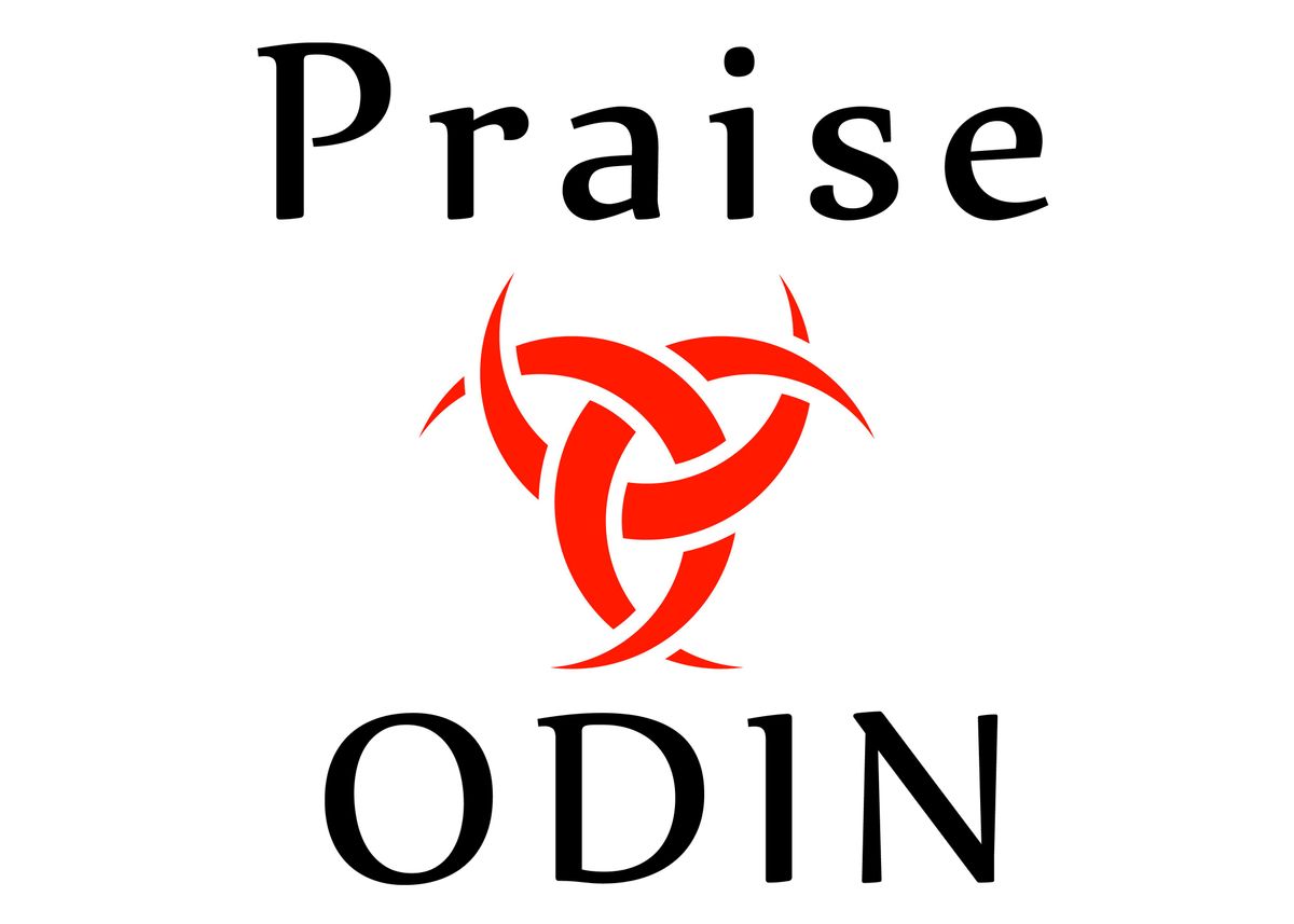 'Praise Odin ' Poster, picture, metal print, paint by Shawlin I | Displate