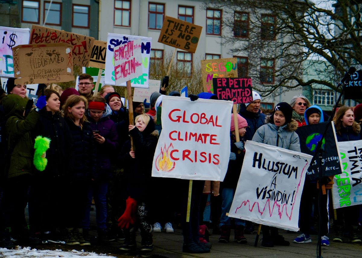 'GLOBAL CLIMATE CRISIS' Poster, picture, metal print, paint by Zoë ...