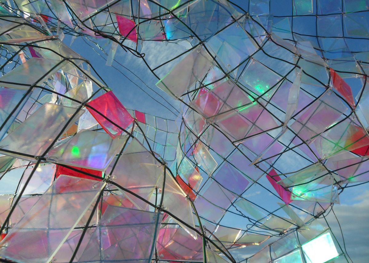 'Colorful Sky' Poster, picture, metal print, paint by Lee Balan | Displate