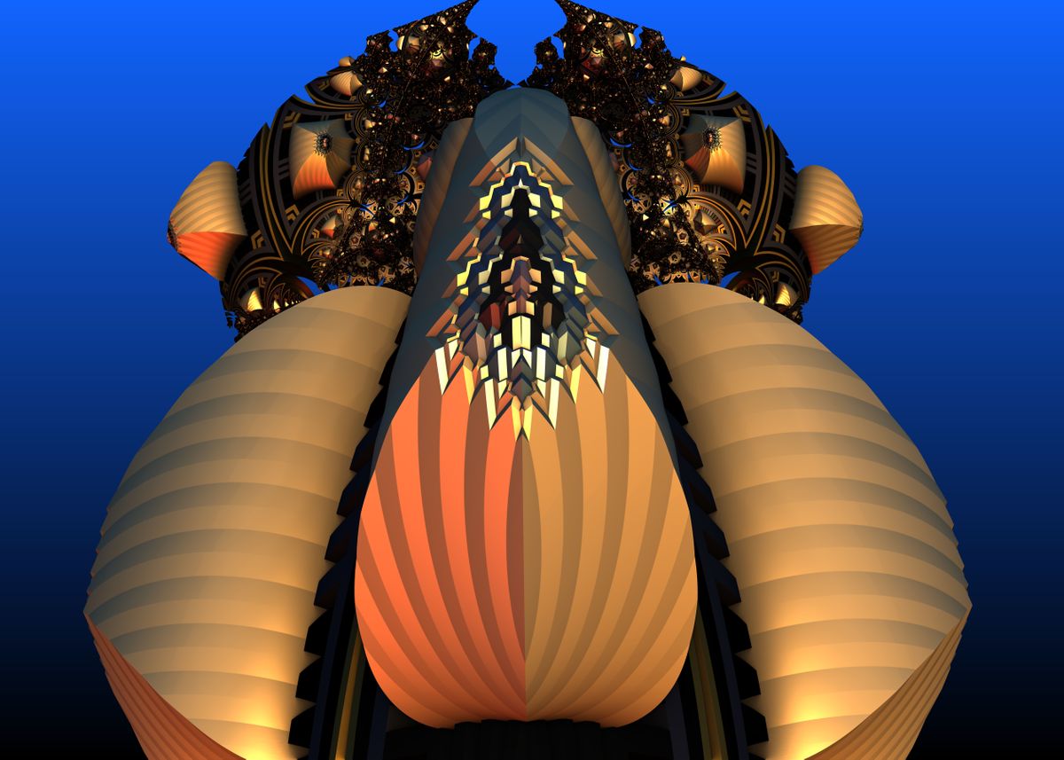 'Interstellar Junebug' Poster, picture, metal print, paint by Geo ...