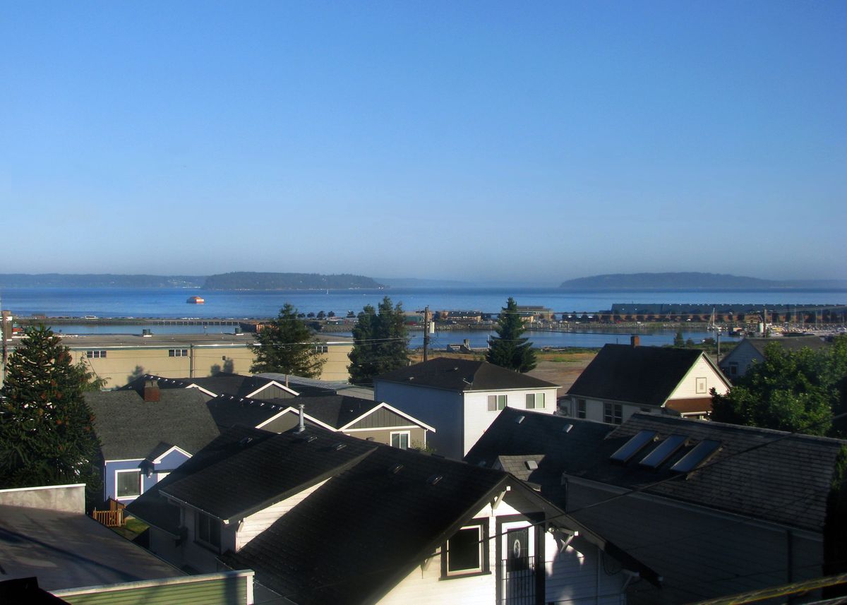 'Sunny Bayside' Poster by Jaeda DeWalt | Displate