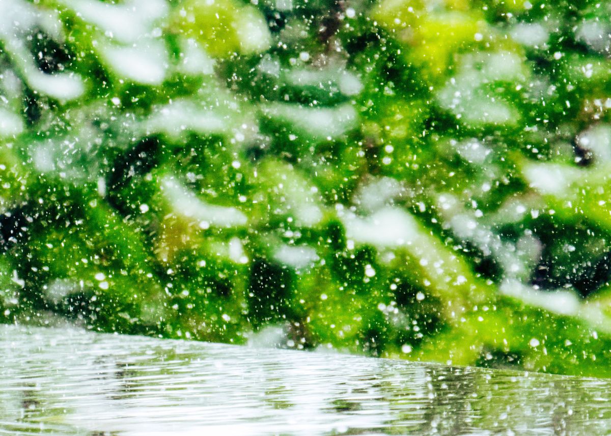 'Drizzly' Poster, picture, metal print, paint by Igguk | Displate