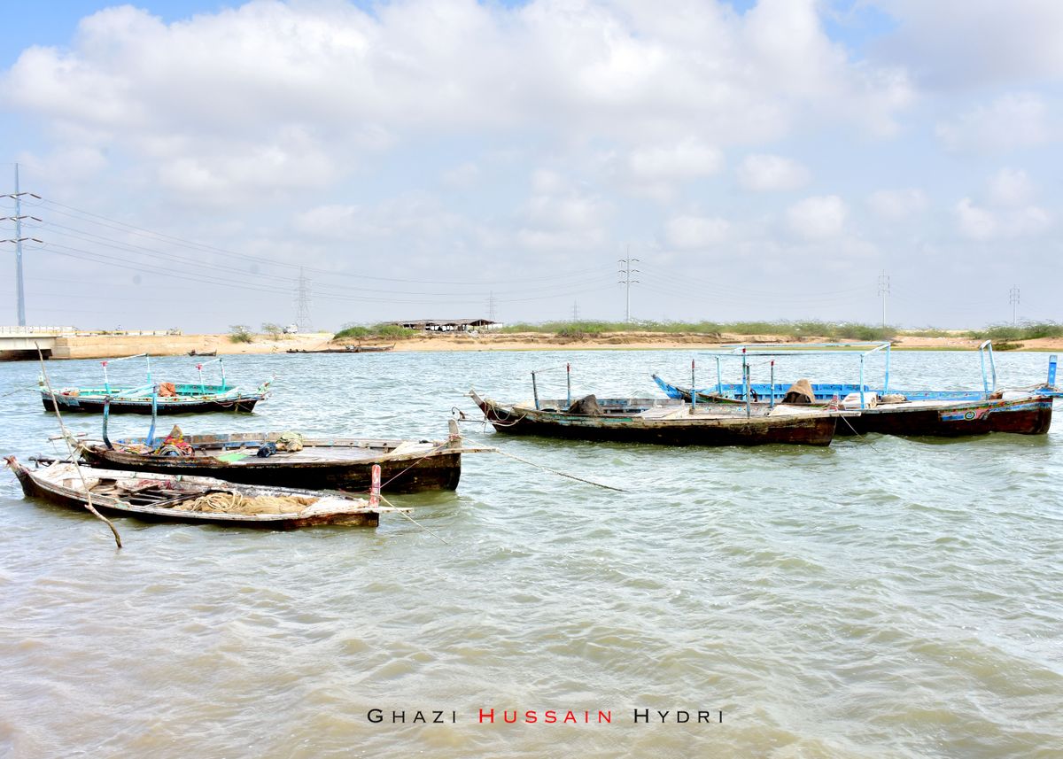 'Banbhore Beach' Poster, picture, metal print, paint by Ghazi Hussain ...
