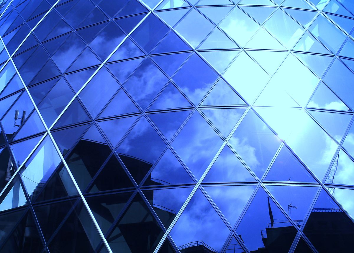 'GHERKIN LONDON' Poster, picture, metal print, paint by sotiris ...