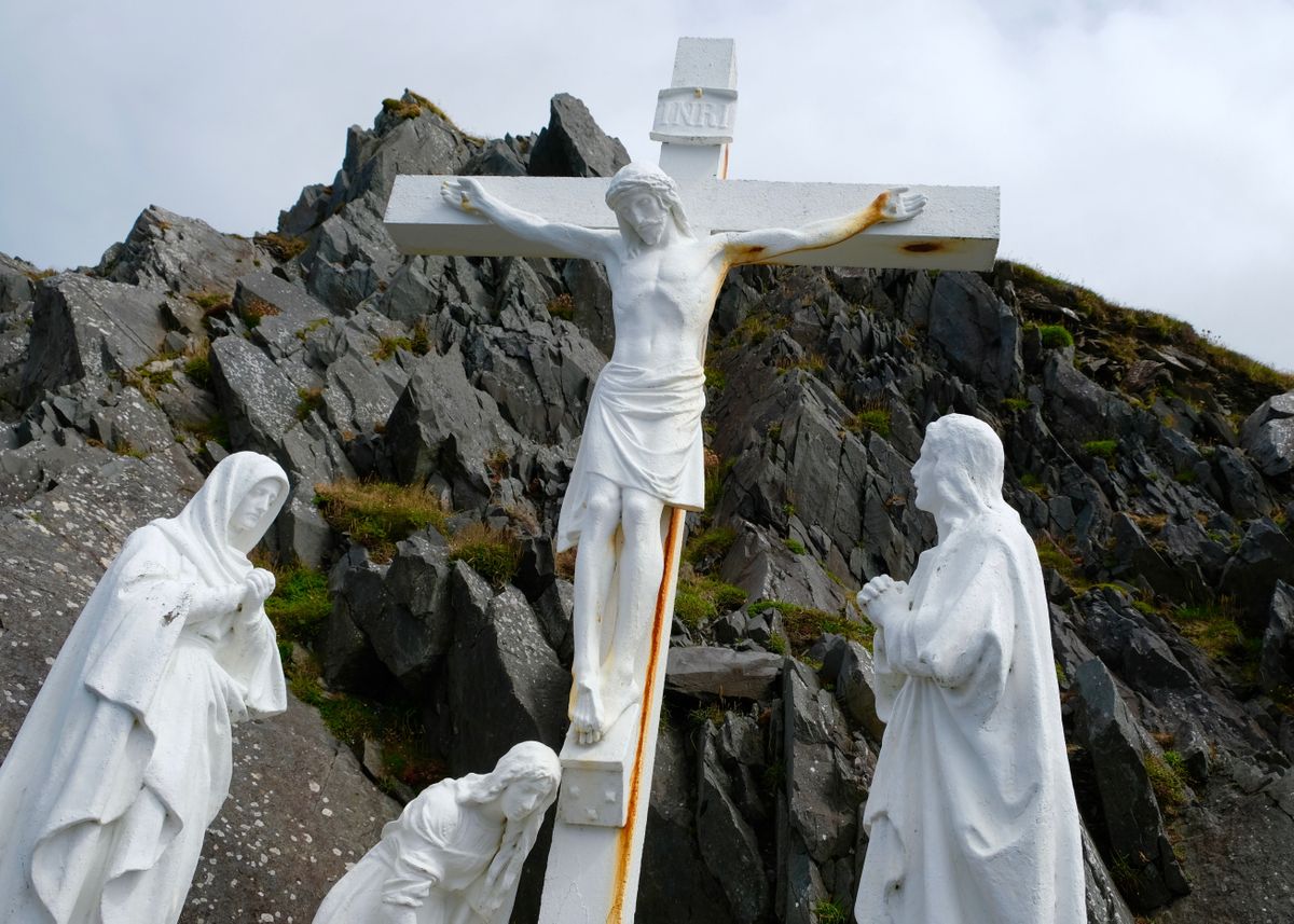 'ROADSIDE JESUS' Poster, picture, metal print, paint by Zoë Keller ...