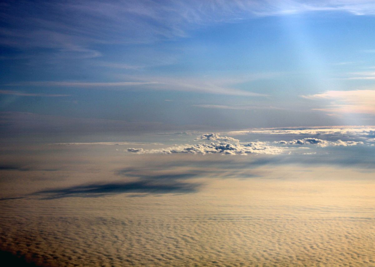 'Cloud 9' Poster, picture, metal print, paint by dw-fotografie | Displate