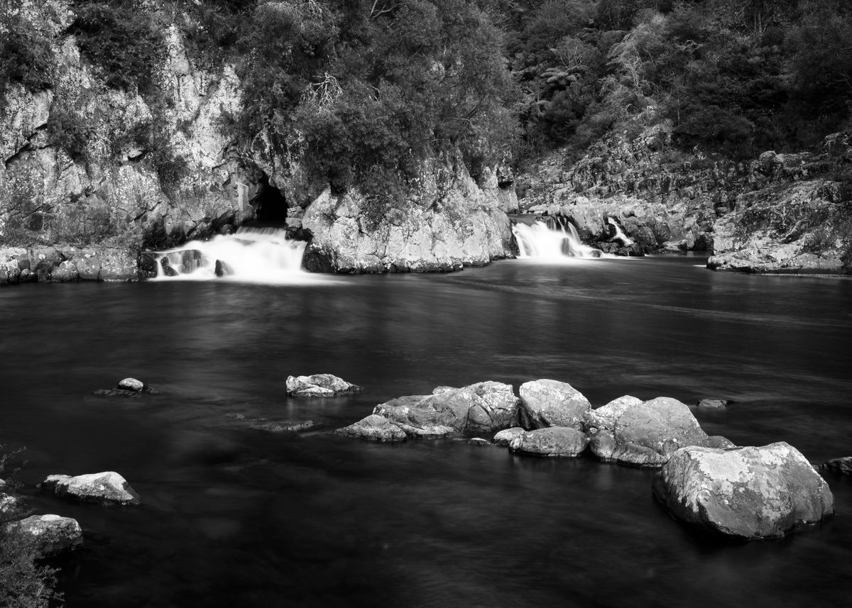'Waitawheta Waterway' Poster, picture, metal print, paint by William ...